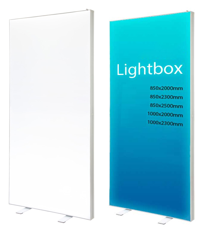 Lightbox 850x2000mm En Arkiplot